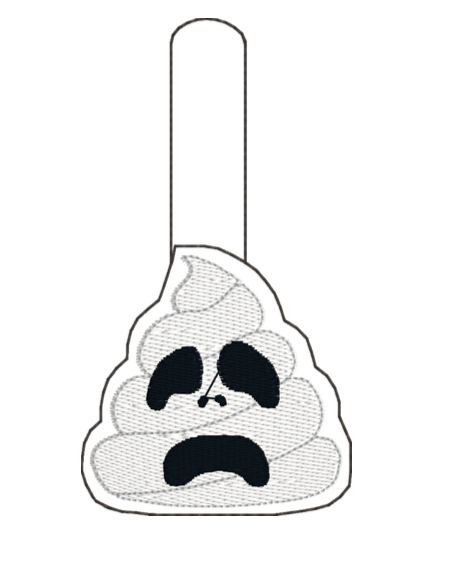 Ghost Poop Key Fob – Anu-Tan Designs