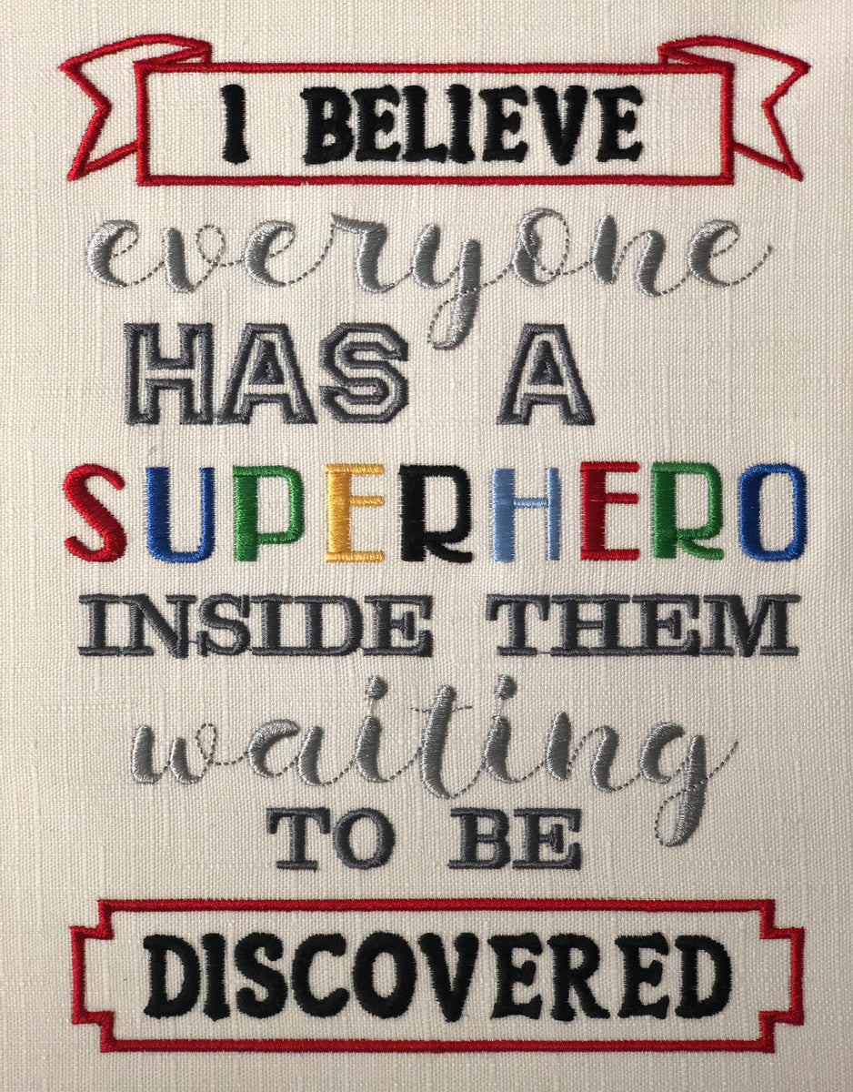Superhero saying – Anu-Tan Designs